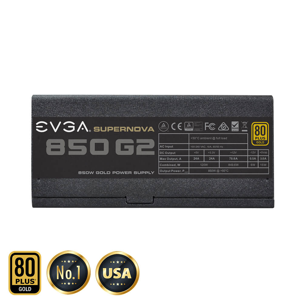 EVGA SuperNOVA 850 G2 - 80+ GOLD 850W - Fully Modular - Hoàng Phương
