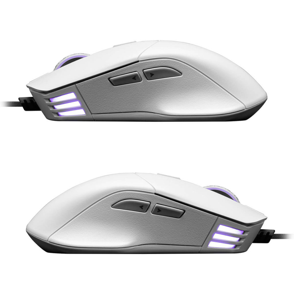 EVGA X12 Gaming Mouse - 8K - Wired - White - Customizable - Dual Sensor ...