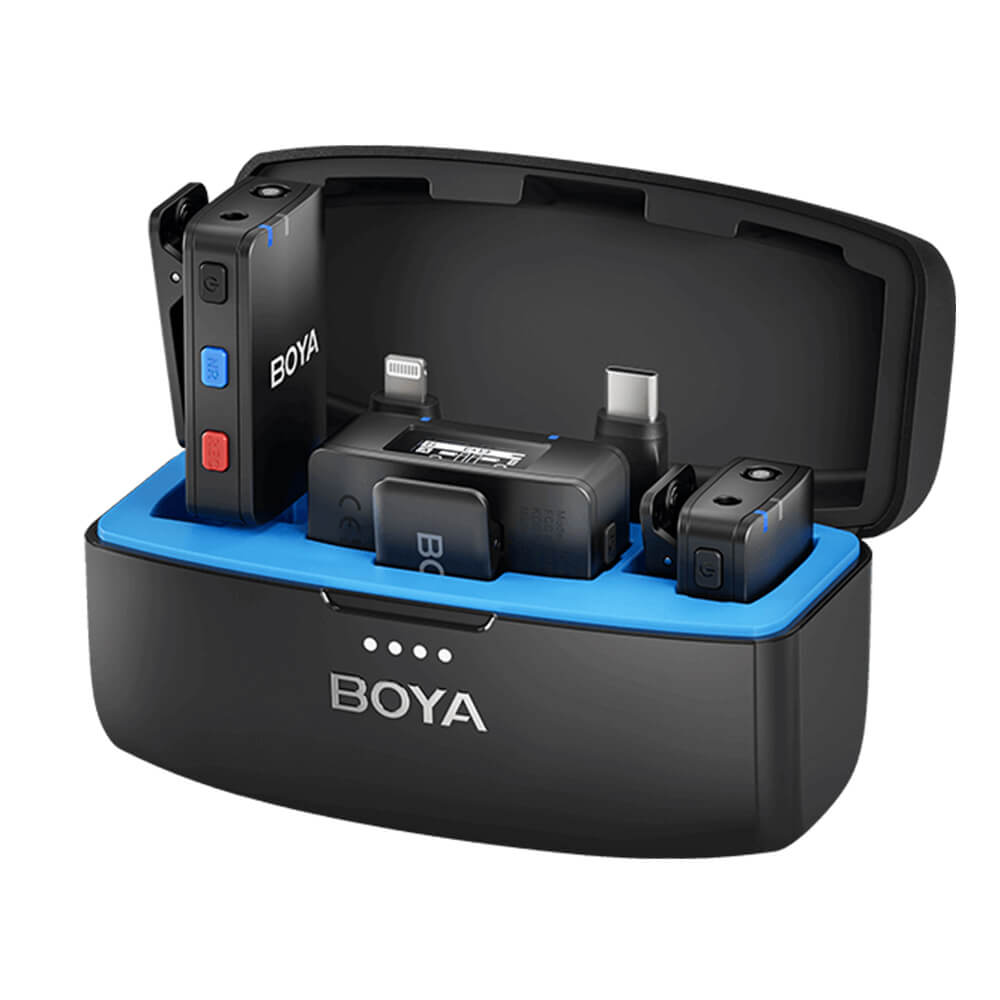 BOYA BOYAMIC - All-In-One Wireless Microphone With Onboard Recording ...